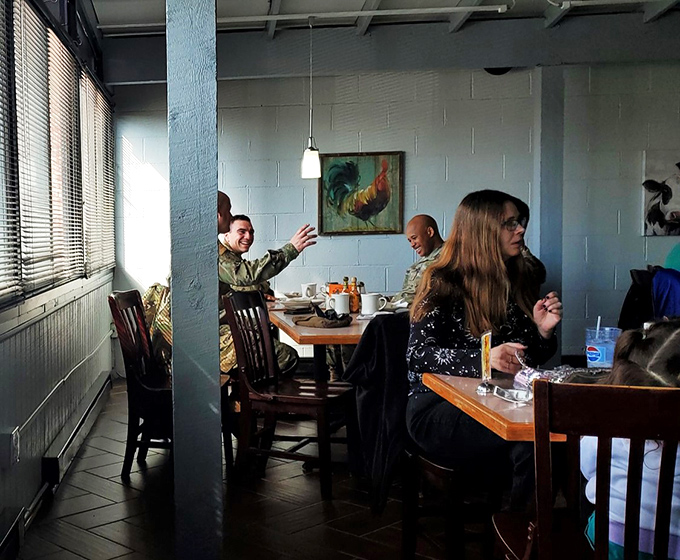 Where strangers become friends over shared love of eggs. Laughter is the best seasoning, and it's always on the menu here.