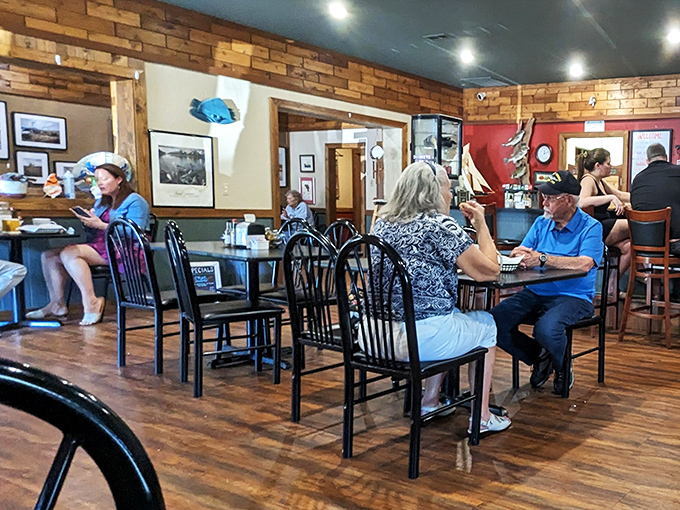 Local flavor at its finest! These regulars know the secret &ndash; nothing beats good food and even better company at your neighborhood diner.