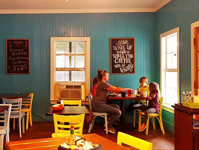 Family breakfast time: where memories are made, and syrup inevitably ends up on at least one shirt. A slice of Americana served with a side of bacon.