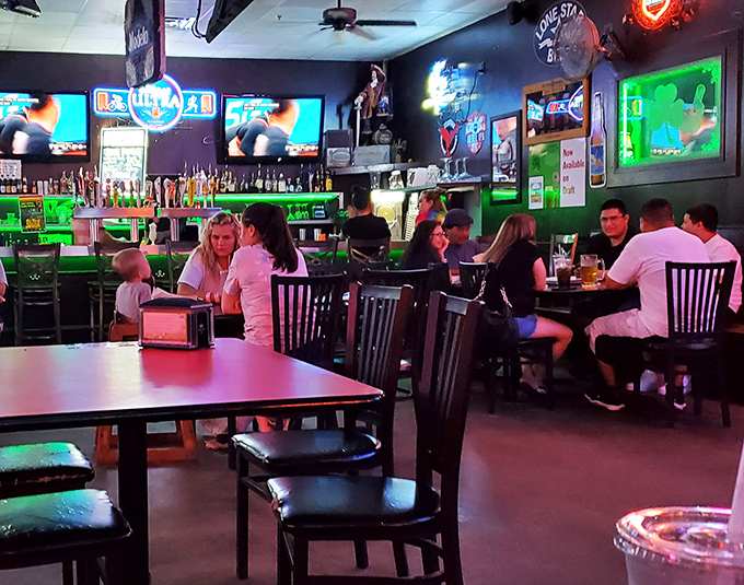 Pizza night done right! These happy diners are living proof that sharing a pie is the ultimate bonding experience.