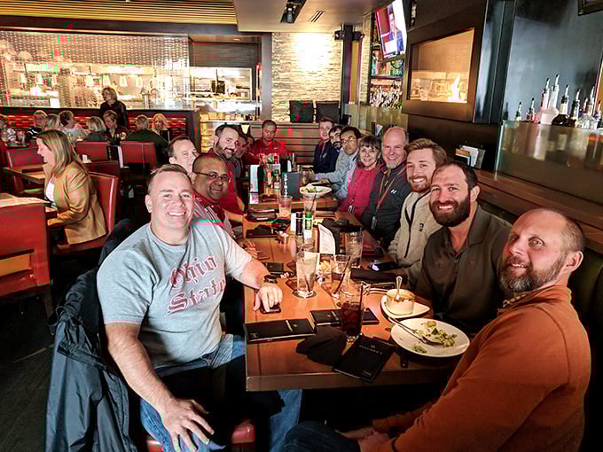 Where Buckeye fans gather to celebrate victories or commiserate defeats, united by the universal language of good food.