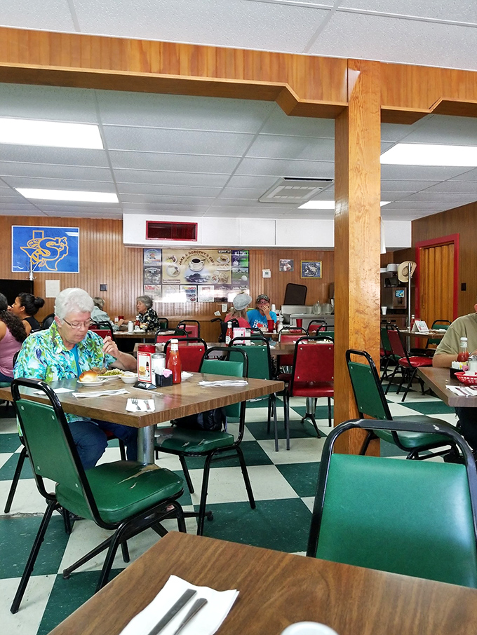 Where strangers become friends over slices of pie. This isn't just a diner; it's a community hub with a side of comfort food.