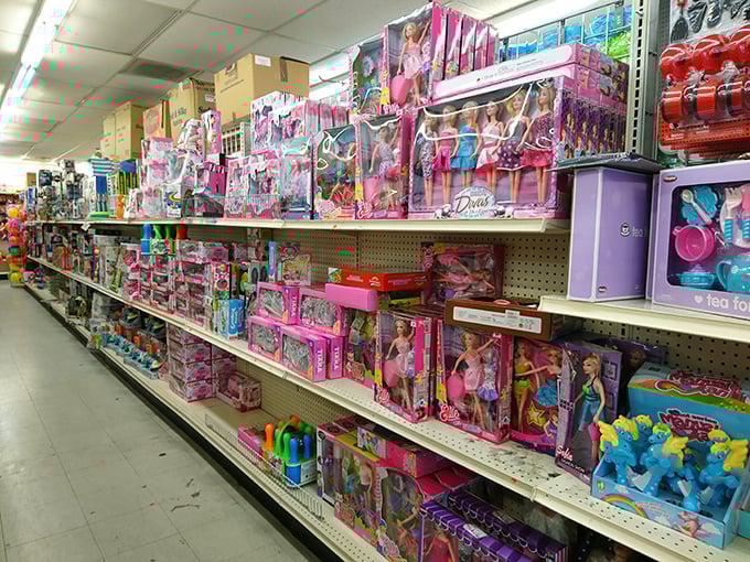 Dolls, dolls everywhere, and not a budget to break! This pink paradise is where Barbie meets bargain-hunting brilliance.