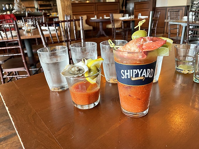 Cheers to good times and great tastes! These colorful concoctions are like a party in a glass, with a splash of maritime magic.