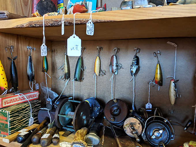 The ultimate 'catch of the day' for vintage fishing enthusiasts. These lures could hook more than just fish!