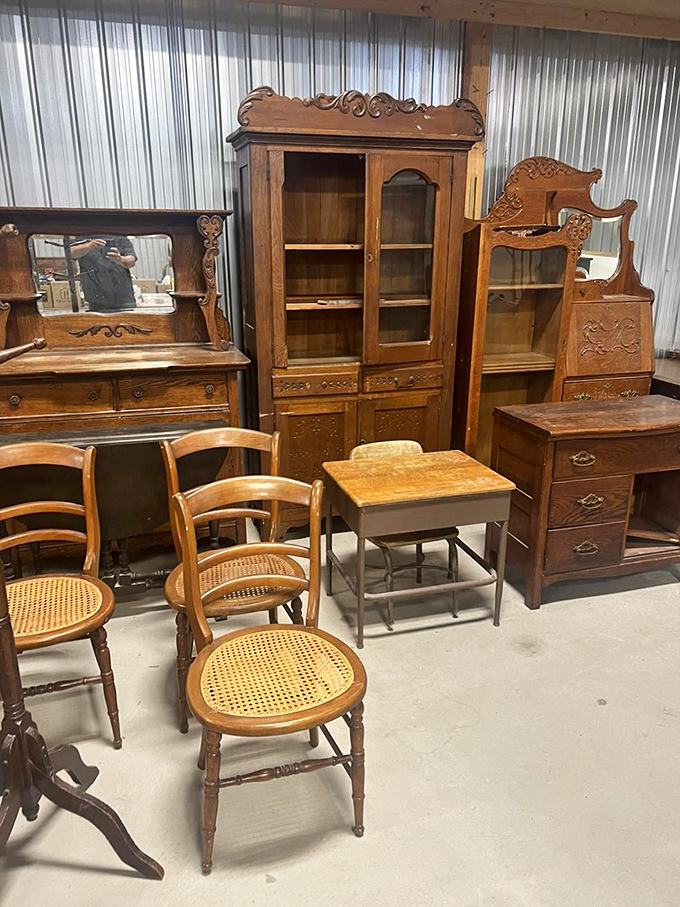 Furniture fit for a queen (or at least your quirky aunt)! These wooden beauties are itching to add some character to your living room.