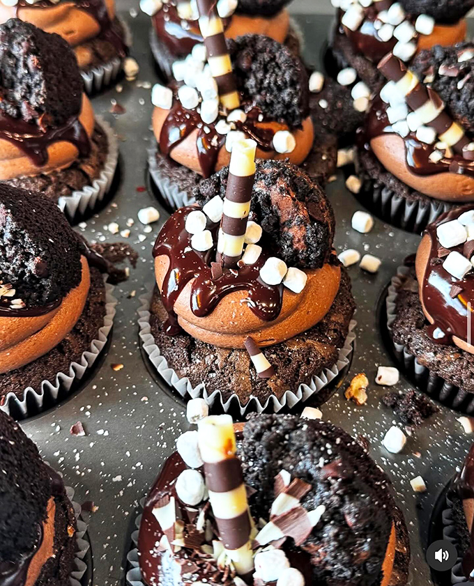 These hot cocoa cupcakes are like a warm hug for your taste buds. Winter blues, meet your delicious match!