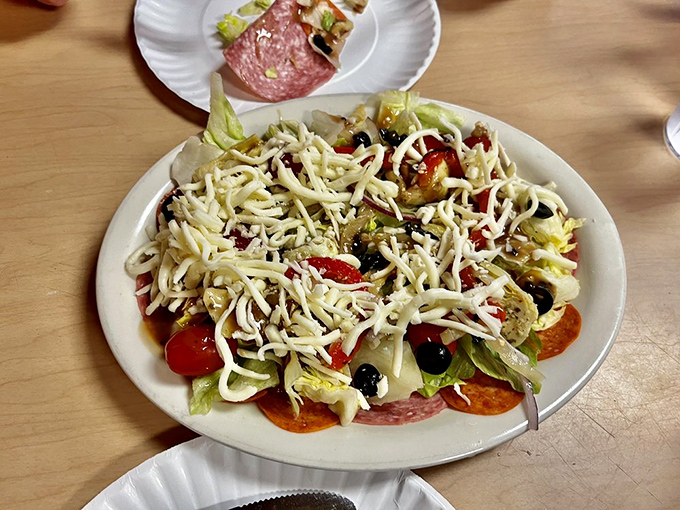 Not just a side dish! This vibrant salad proves Zuppardi's isn't just about the pizza - it's a full Italian feast.