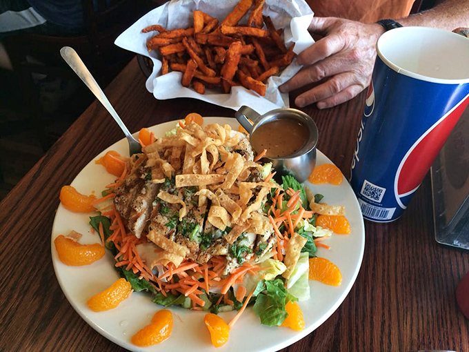 This isn't just a salad, it's a flavor fiesta in a bowl. Healthy eating never looked (or tasted) so sinful.