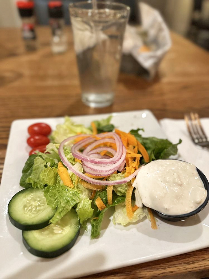 A salad that's more than just rabbit food! This colorful ensemble is like a fresh, crunchy high-five for your mouth.