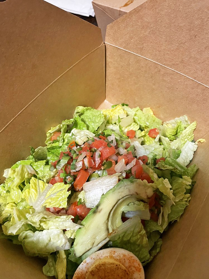 Who knew healthy could look this good? This wedge salad is like a fresh, crunchy intermission between acts of meaty indulgence.