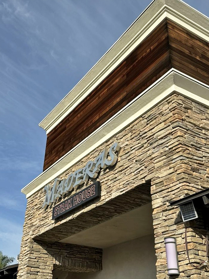Don't let the strip mall fool you&mdash;inside lies a carnivore's oasis. Maderas: The steakhouse next door.