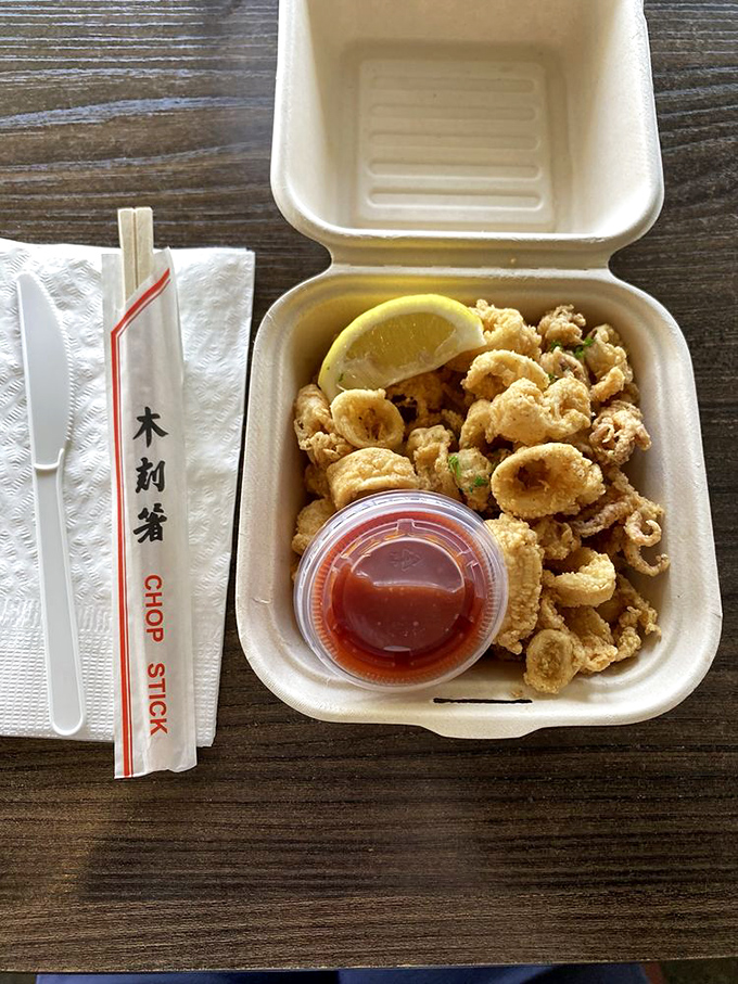 Calamari that's more ring-a-ding-ding than ring-around-the-collar. These crispy circles are seriously addictive!