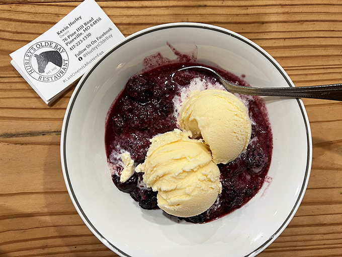A dessert that's worth every calorie. This cobbler looks so good, it might make you forget about your diet... and your name.
