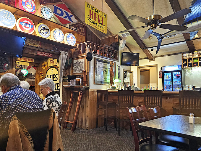 Where strangers become friends over shared stories and shared appetizers. It's like 'Cheers,' but with better lighting!