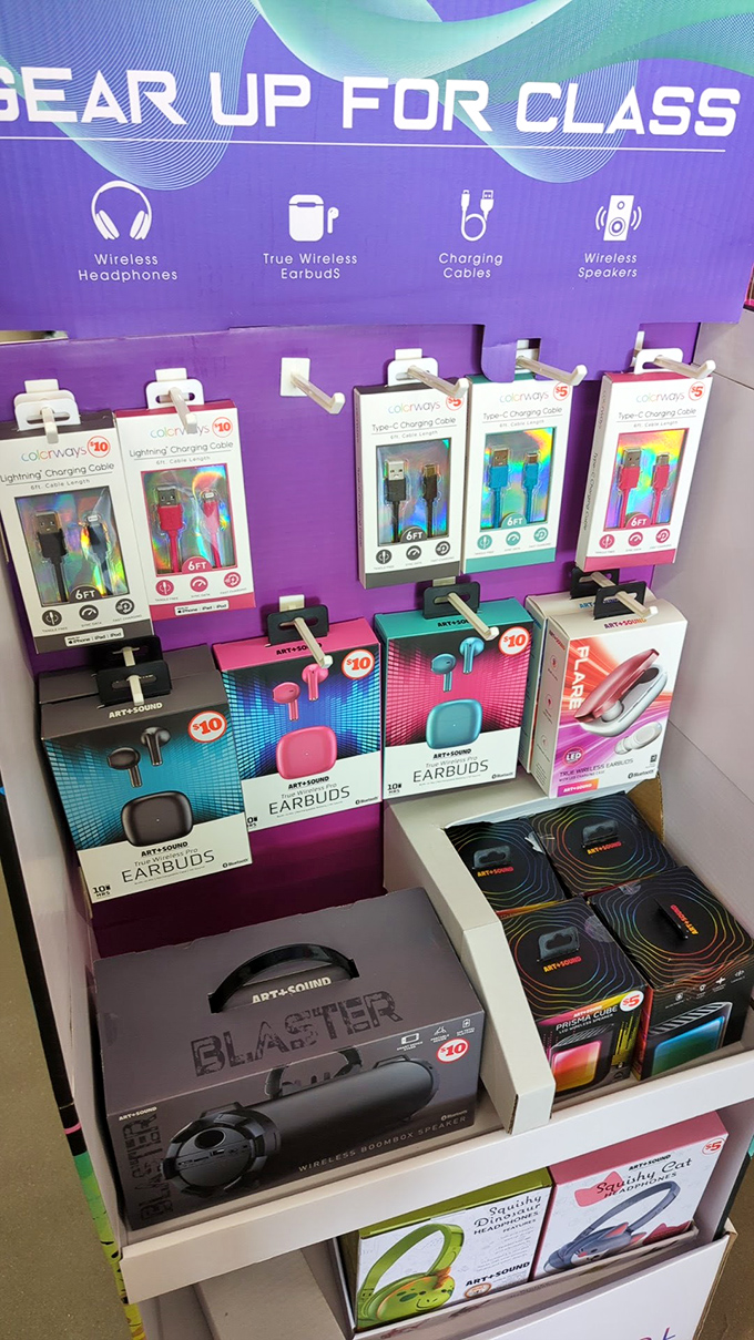Tech accessories that won't require a second mortgage. These colorful cables and earbuds bring Silicon Valley to Cheyenne budgets.