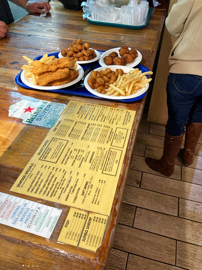Fish and chips so crispy, you'll hear the crunch from coast to coast. It's like Britain's favorite comfort food took a vacation to the Southwest.