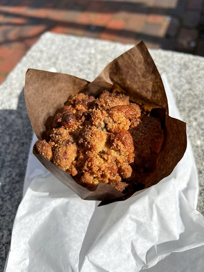 Meet the Fruit Buckle: part muffin, part crumble, all delicious. It's the pastry equivalent of a cozy sweater on a crisp Maine morning.