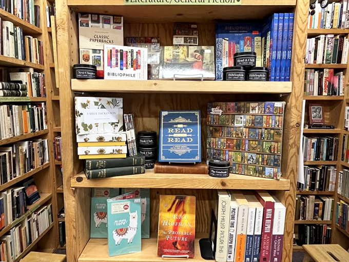 General fiction or gateway to other worlds? This section is like a literary box of chocolates – you never know what you're gonna get, but it's always delightful.