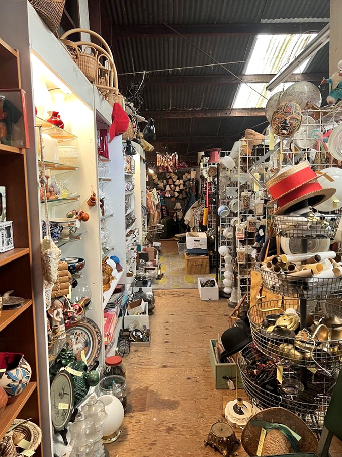 Kitchen dreams are made of these! From Pyrex to peculiar, this aisle is a cook's trip down memory lane.