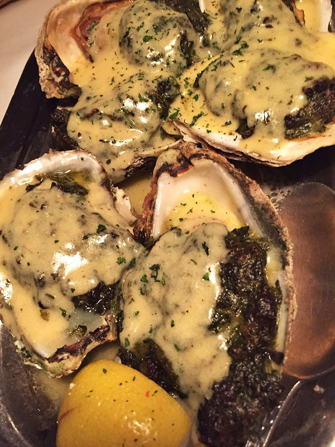 These oysters aren't just seafood&mdash;they're little pools of oceanic luxury dressed for a night on the town.