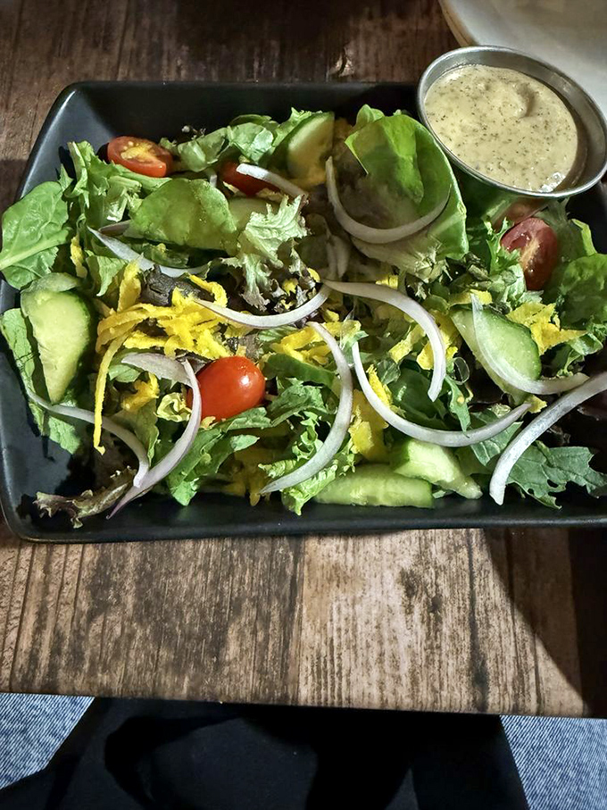 A salad that doesn't feel like punishment. Fresh, vibrant, and proving that "eating your vegetables" can actually be something to look forward to.