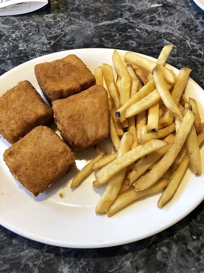 Golden-brown perfection! These fried delights are like edible sunshine on a plate, ready to brighten your day.