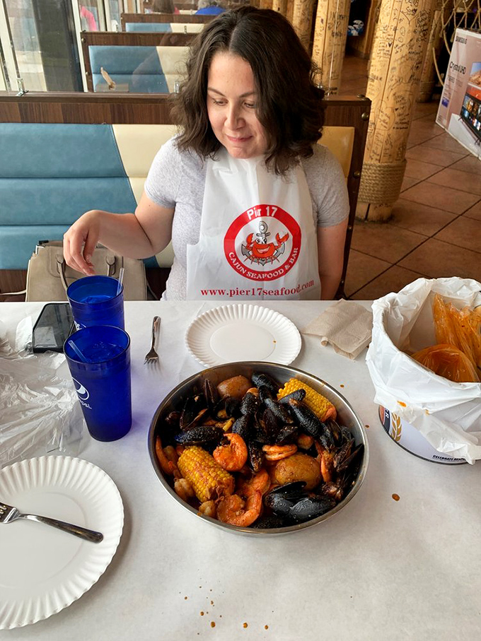 A steaming pot of mussels that whisper tales of the sea. Each bite is like a mini vacation to the coast, no sunscreen required.