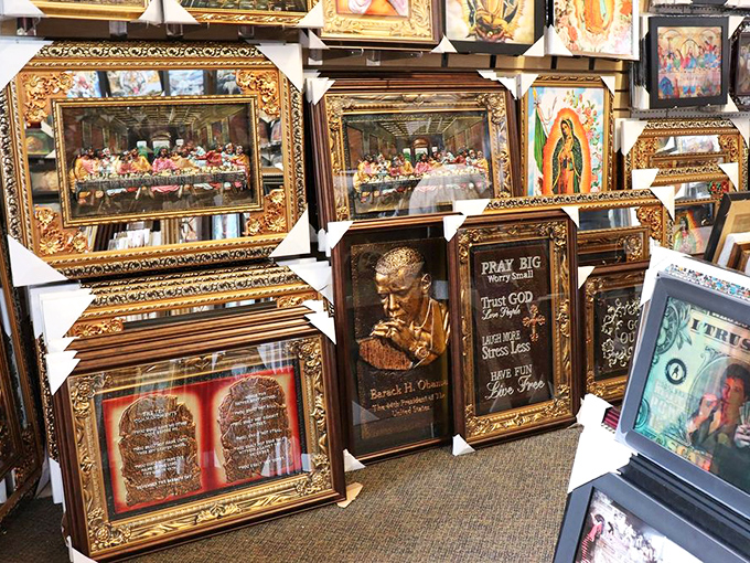 From kitschy to classy, this artwork collection is like a museum where you can actually touch (and buy) the exhibits!