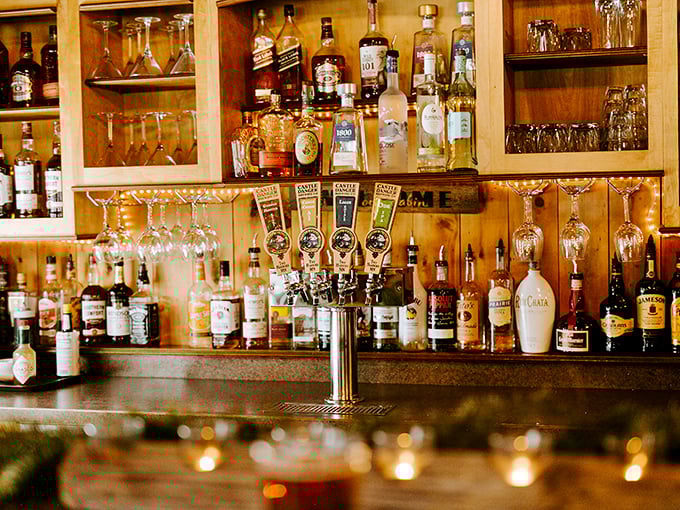 Bar's open, folks! With a selection like this, you might need to play eeny, meeny, miny, moe to choose your poison.