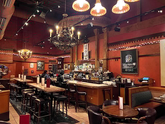 Orso's bar: where spirits are high and glasses are full. It's the kind of place where everybody knows your name&hellip; or at least your favorite drink.