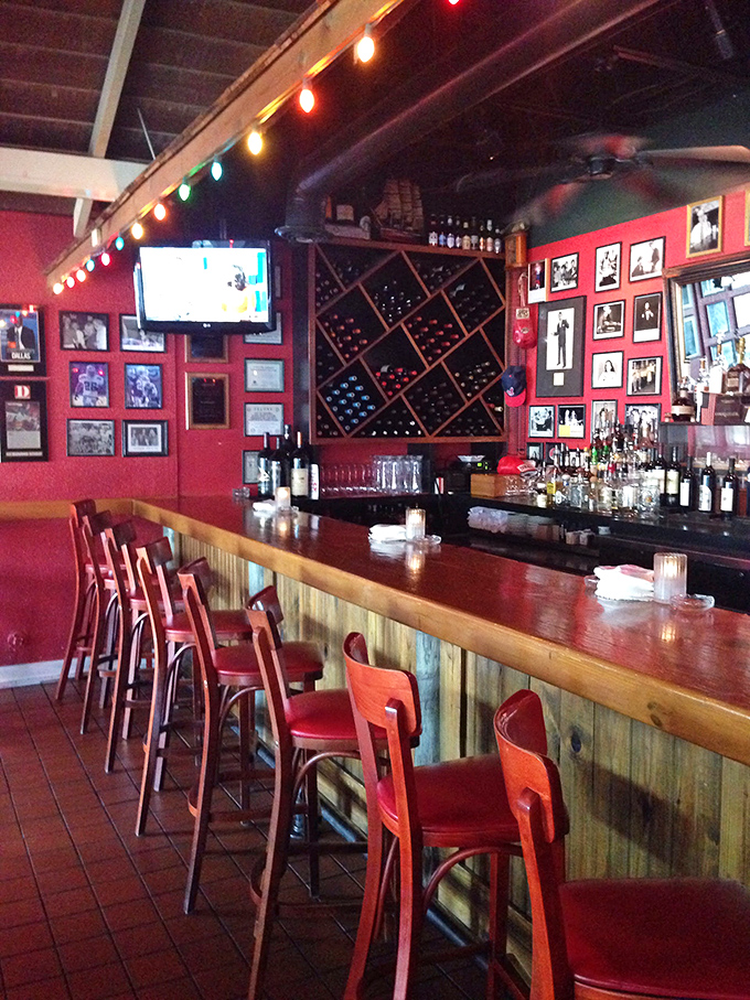 This bar isn't just stocked with spirits, it's filled with the spirits of a thousand sea shanties. Yo ho ho and a bottle of rum!