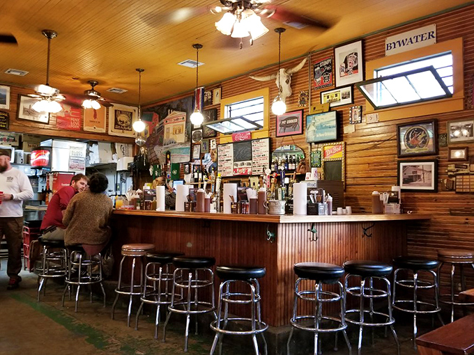 At this bar, the spirits aren't just in the bottles&mdash;the ghosts of BBQs past are whispering secret recipes into the pitmaster's ear.