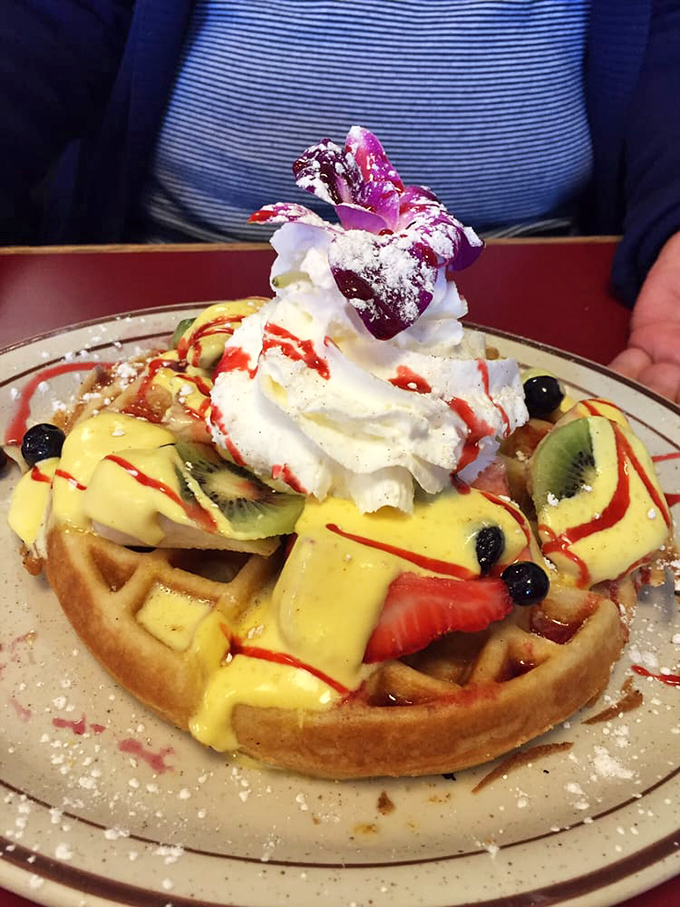 This waffle doesn't just want to be eaten&mdash;it wants to be photographed, remembered, and written about in your memoir.