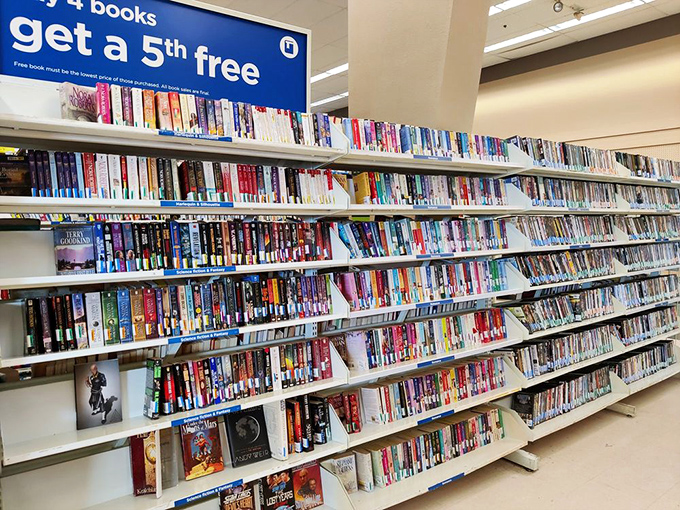 Bookworms, rejoice! This literary labyrinth is like a choose-your-own-adventure story, where every spine holds the promise of a new world.