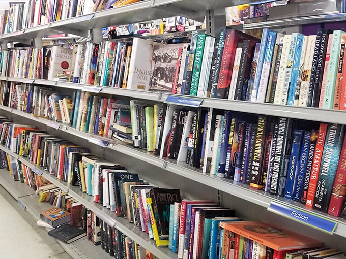 Calling all bibliophiles and knowledge seekers! This literary buffet serves up everything from dog-eared paperbacks to leather-bound tomes of wisdom.