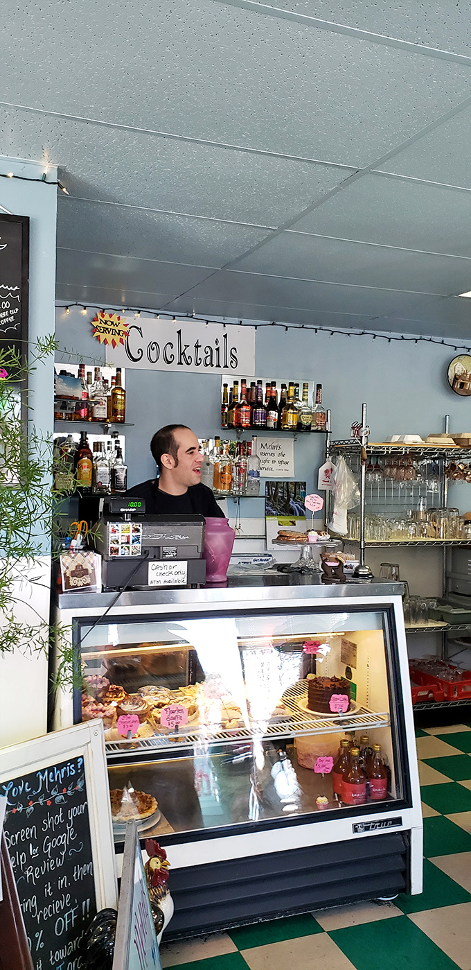 Cocktails and pastries? It's five o'clock somewhere, and it's always time for dessert at Mehri's!