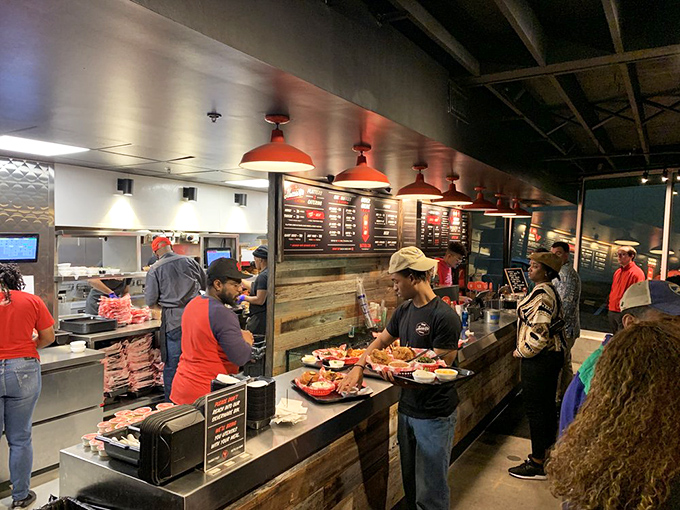Where the magic happens! This bustling counter is like mission control for your taste bud adventure.