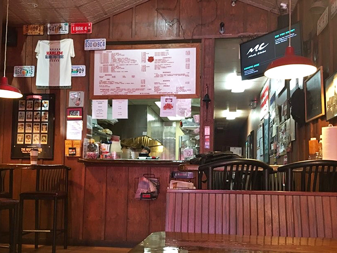 Where the magic happens! This bustling counter area is command central for some of the best barbecue this side of the Mississippi.