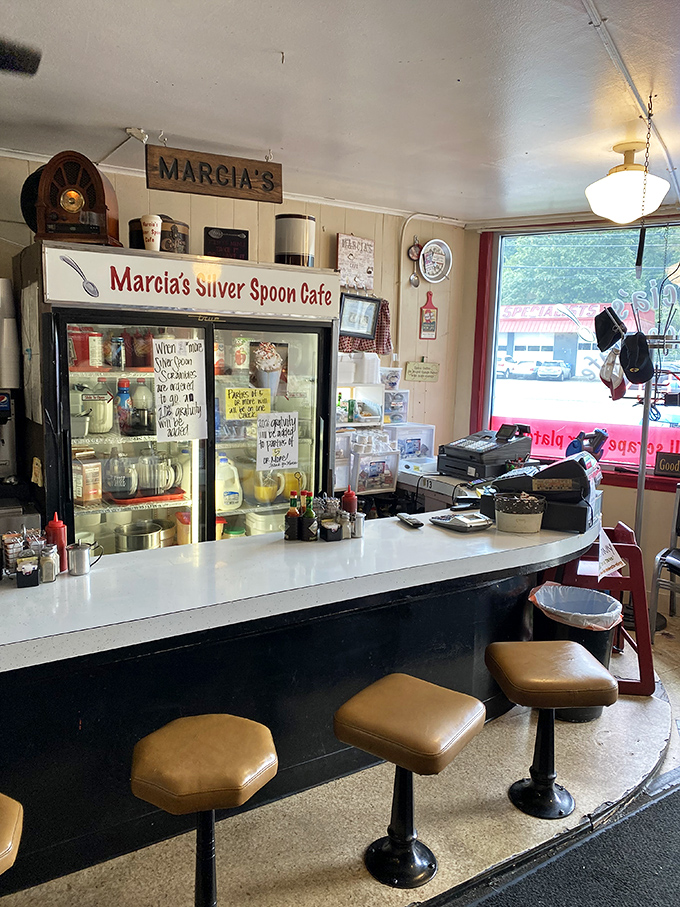 Take a seat at the counter and watch short-order magic unfold. It's breakfast theater, and you've got front row tickets.