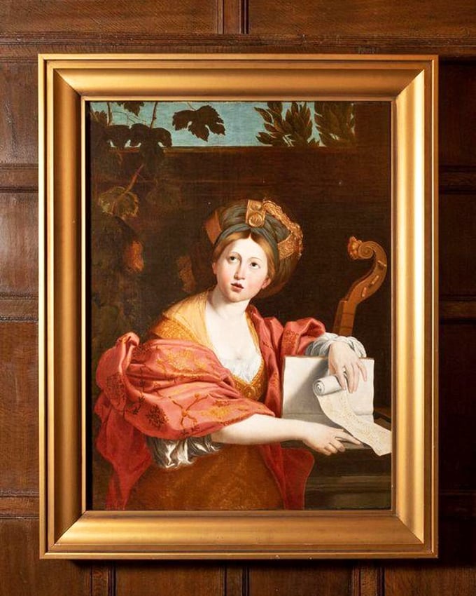 The Cumaean Sibyl looks like she's about to spill some serious tea. Ancient prophecies or Renaissance gossip? You decide.