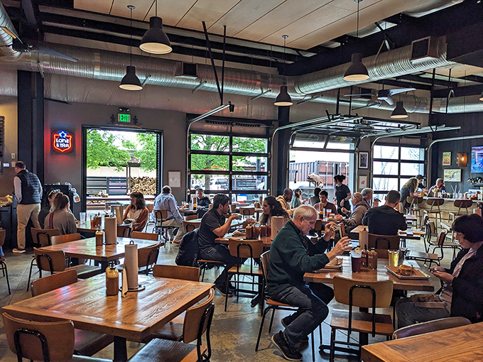 The diverse crowd at ZZQ proves great barbecue transcends all boundaries. Nothing brings people together like properly smoked meat.