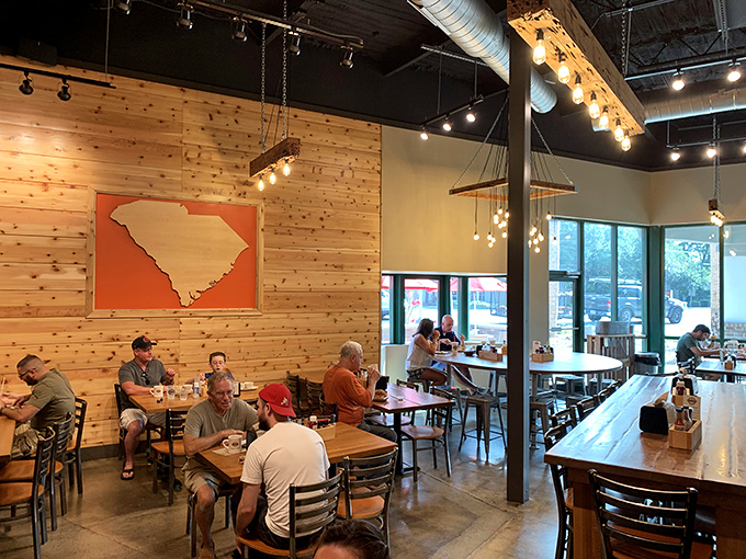 Where strangers become friends over shared biscuit experiences. It's like a modern-day "Cheers," but with better food.