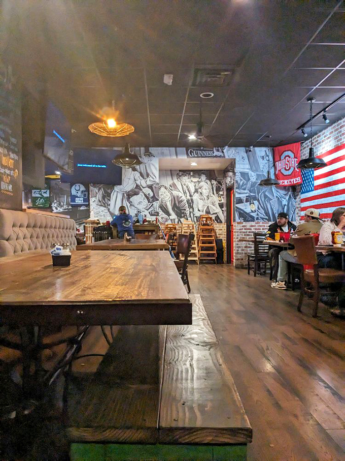 Cozy booths and big screens &ndash; the perfect recipe for a night out. It's like your living room, but with better food and company.