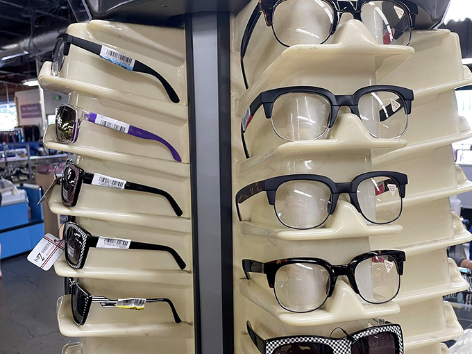 Eyewear for days! Designer frames at thrift store prices&mdash;because looking smart shouldn't require a financial advisor's approval.