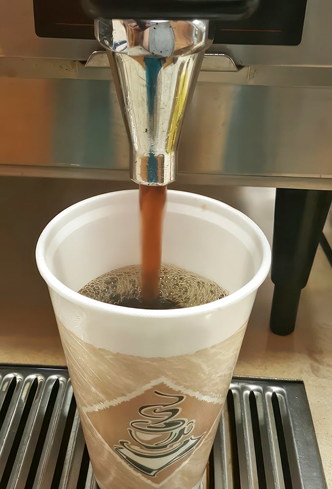 Liquid gold in a cup! This coffee's so fresh, you can practically hear the beans singing "Good Morning, Sunshine!"