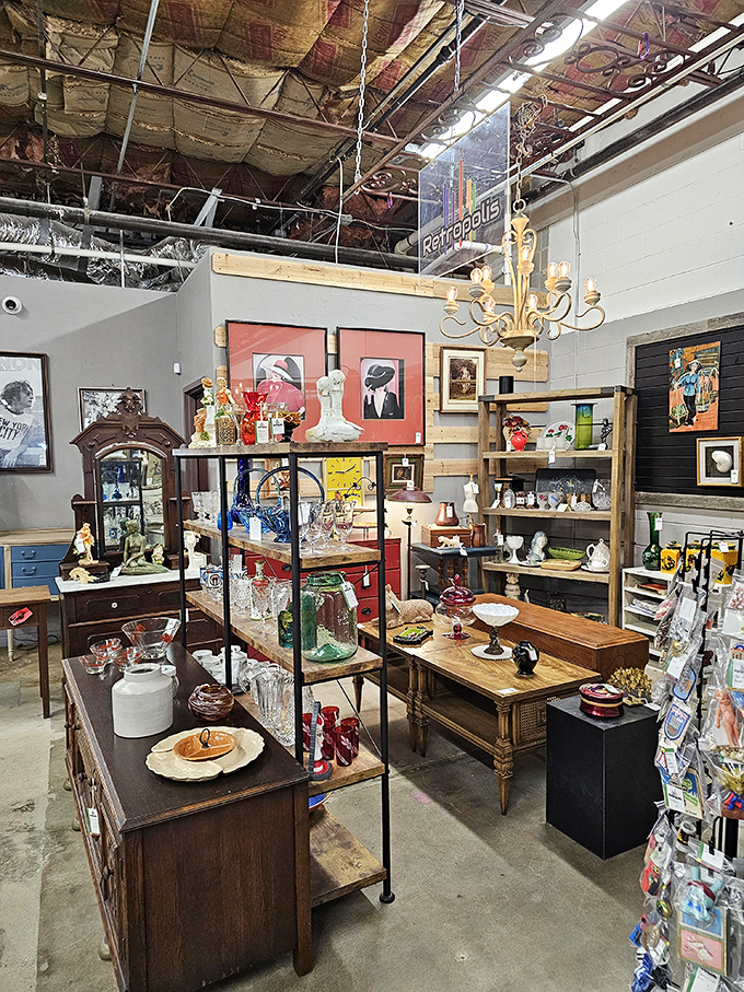 Cheers to vintage finds! This glassware collection sparkles with the promise of cocktail parties that would make Don Draper jealous.