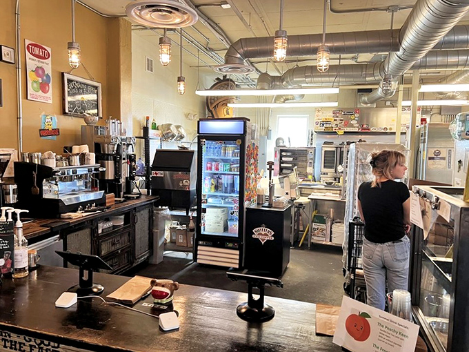 Behind the scenes of deliciousness! This bustling kitchen is where dough dreams become reality, one pastry at a time.