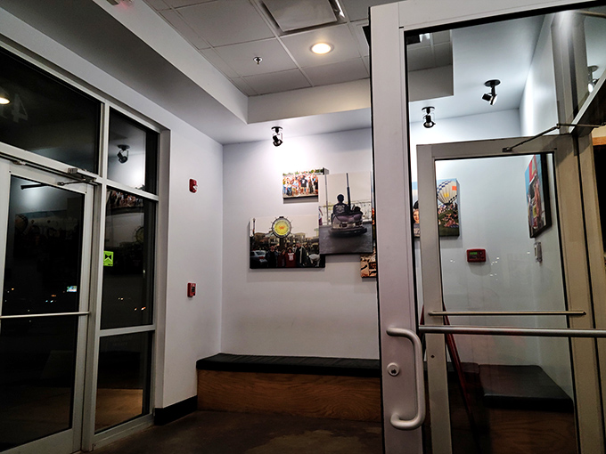 A gallery of gastronomic greatness! These walls tell tasty tales of meals past and feasts to come.