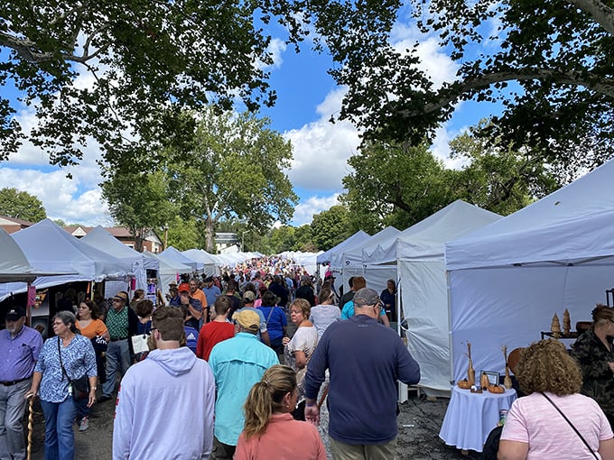 Art attack! Madison's Chautauqua Festival transforms streets into galleries. It's like Pinterest come to life, but you can actually touch things.